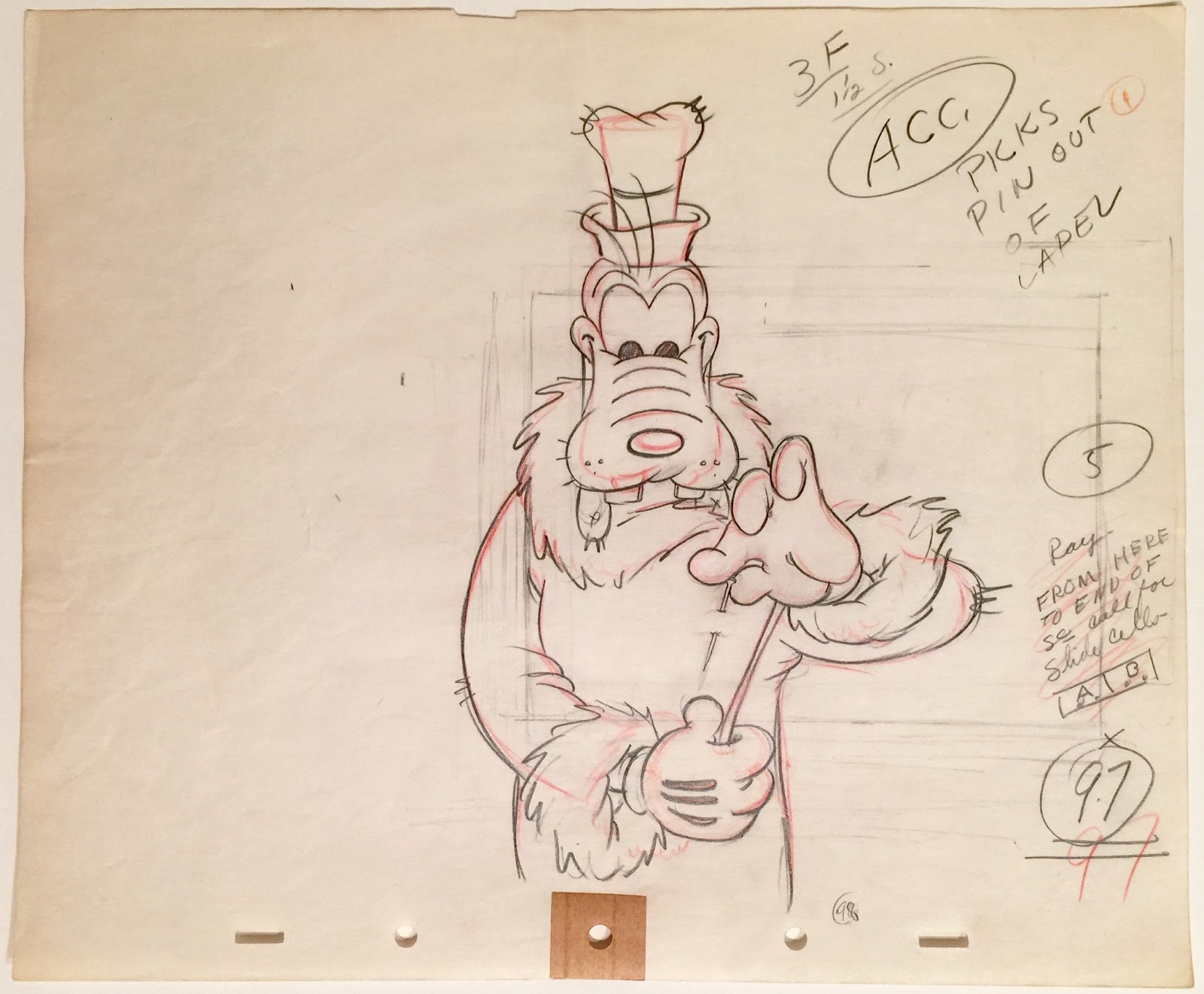 Original Goofy Drawing