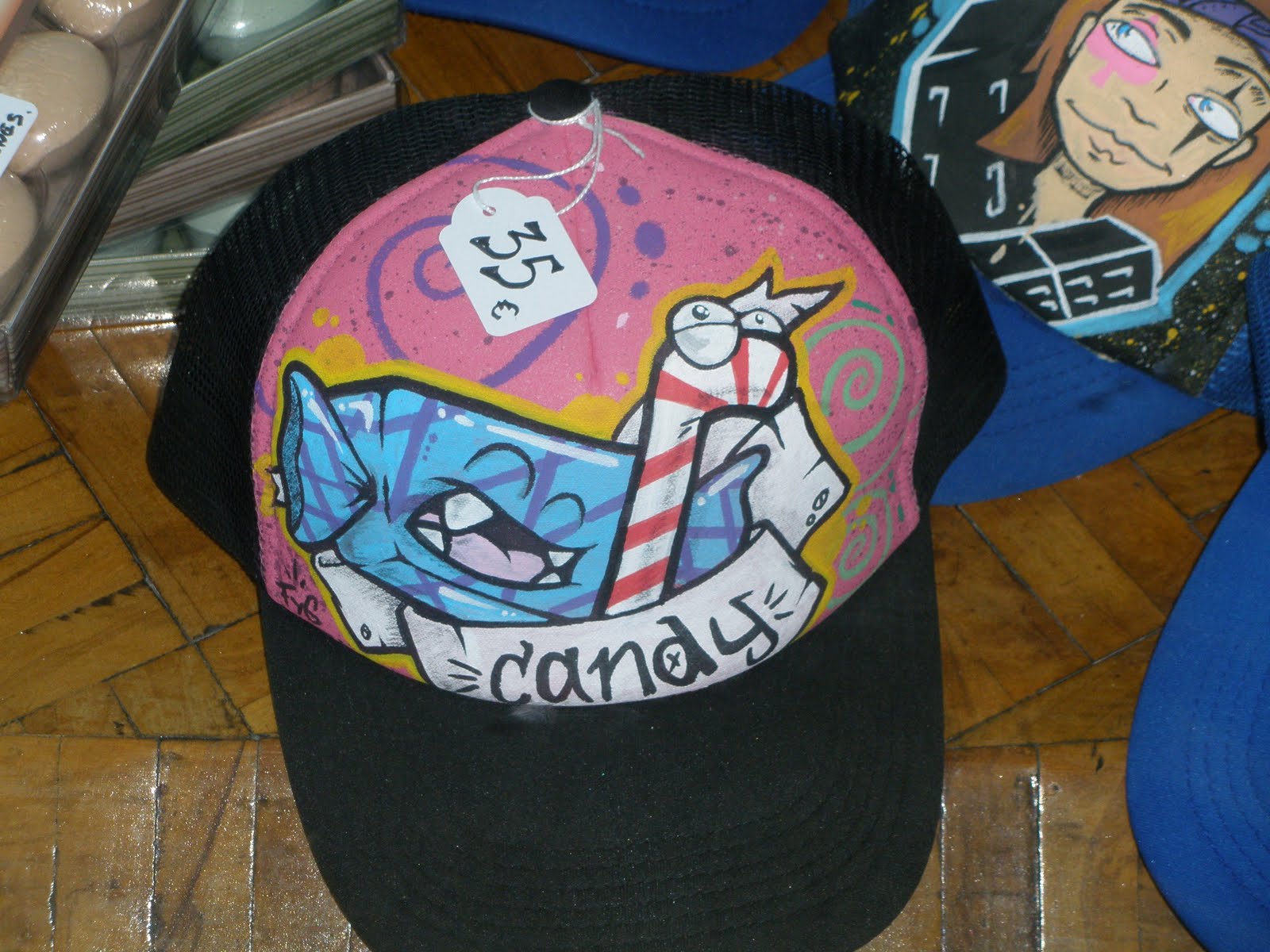regalArte: Gorras pintadas a mano