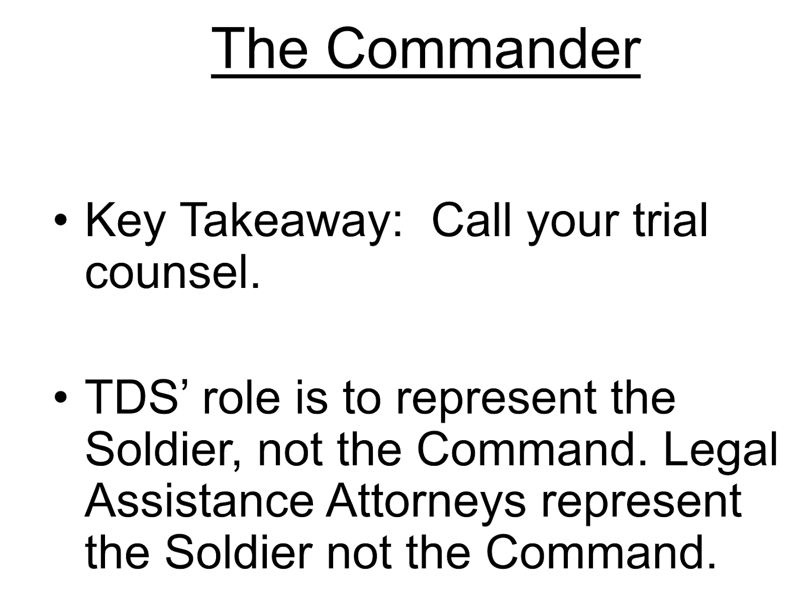 Basic Military Justice For Military Leaders (UCMJ): UCMJ