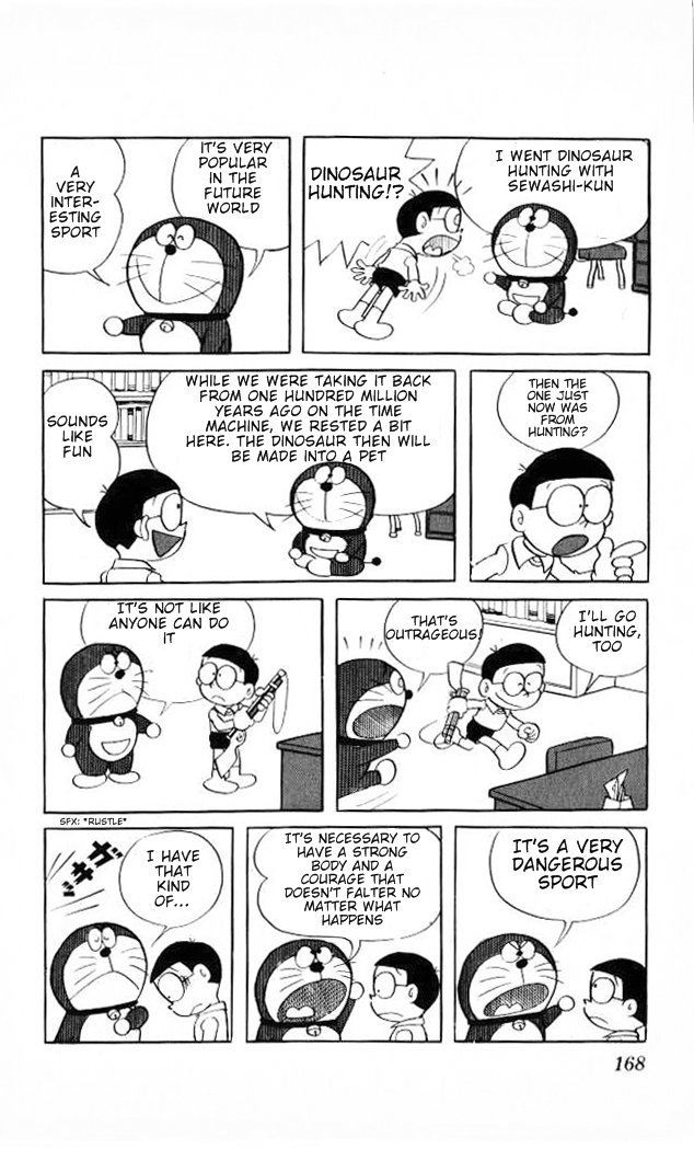 [Doraemon] - 33 - Dinosaur Hunter | English Manga Kid