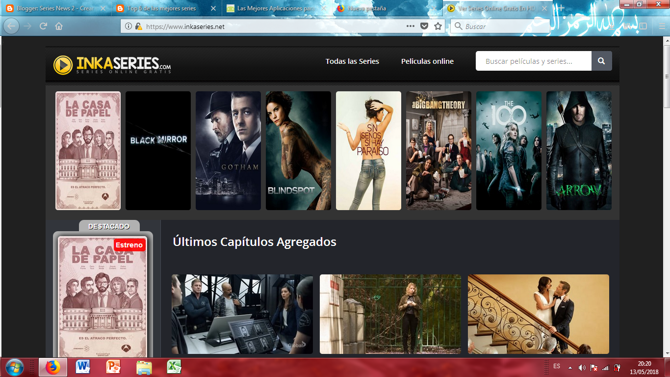 Páginas para ver series y películas online
