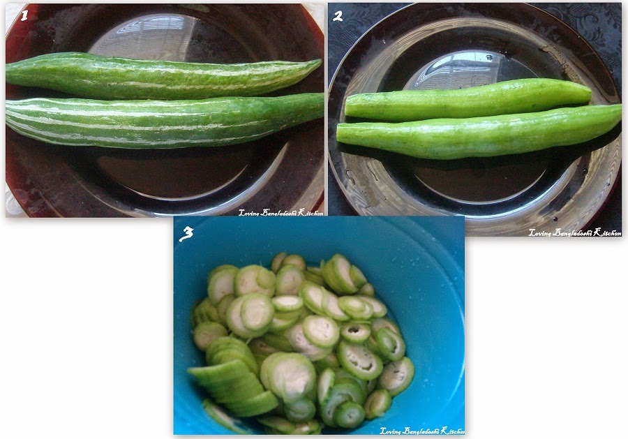 Loving Bangladeshi Kitchen(রান্নাঘর): Snake Gourd Fry/Chichinga Vaji ...