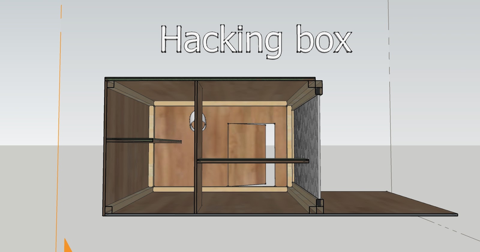 충남야생동물구조센터: 황조롱이를 위한 Hacking box