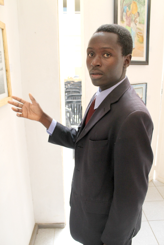 Andrew Mulenga's Hole In The Wall: Future of Zambian art glaringly bright