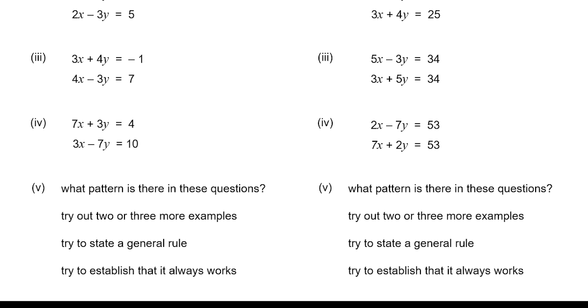 MEDIAN Don Steward mathematics teaching: simultaneous equations ...