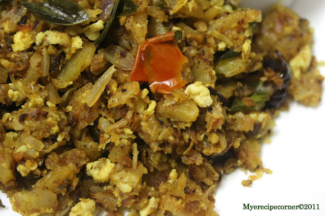 Mye's Kitchen: Muttai Kothu Parotta/ Egg Kothu Paratha.