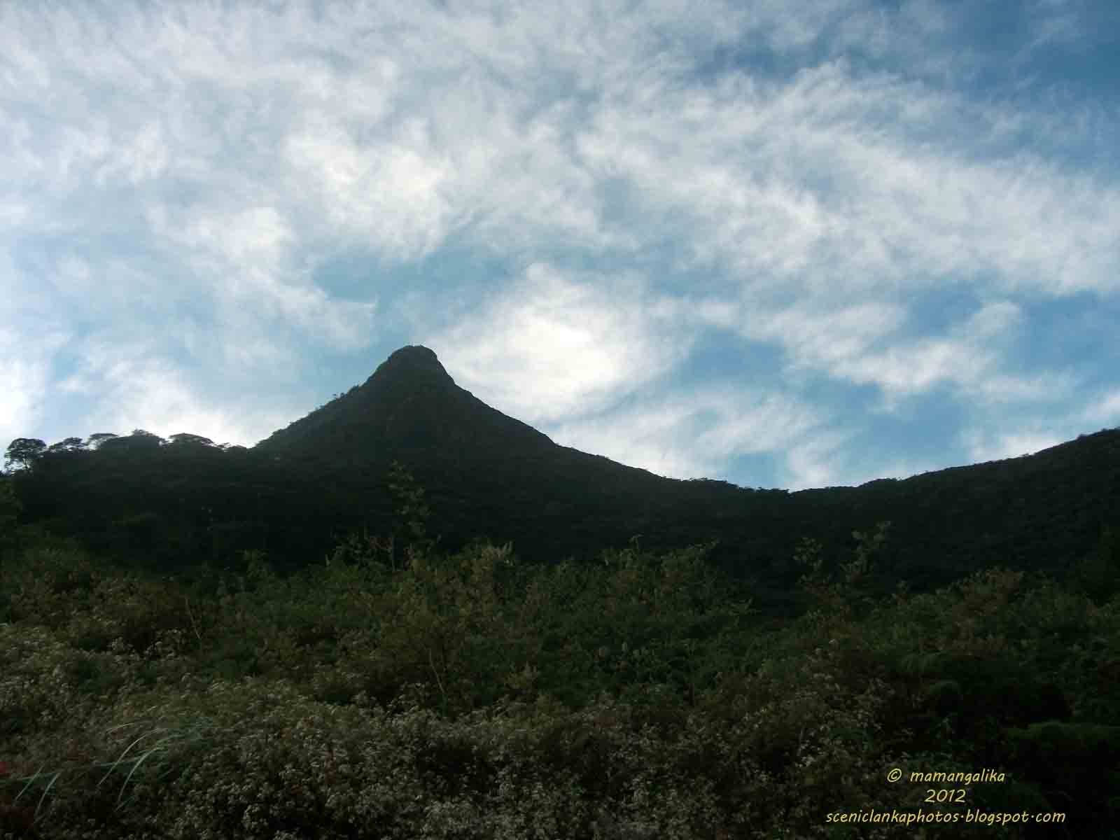 Sripada mountain of sri lanka ~ Beautiful scenic of the sri lanka ...