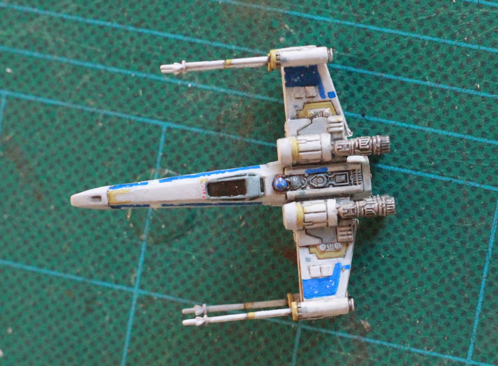 The Weasel's Page of Miniature Painting: X-Wing Blue Squadron Repaint