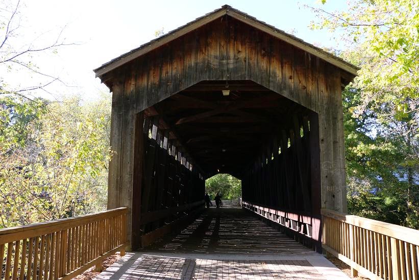 Michigan Exposures: The Covered Bridge in Ada