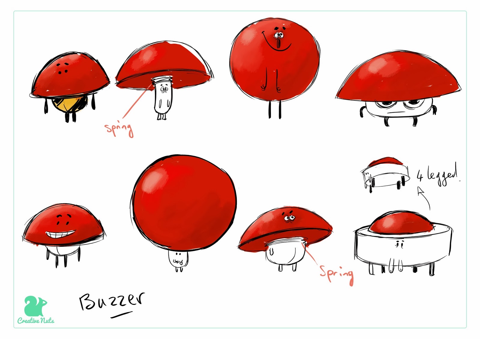 fish's aquarium: Sky Challenge characters