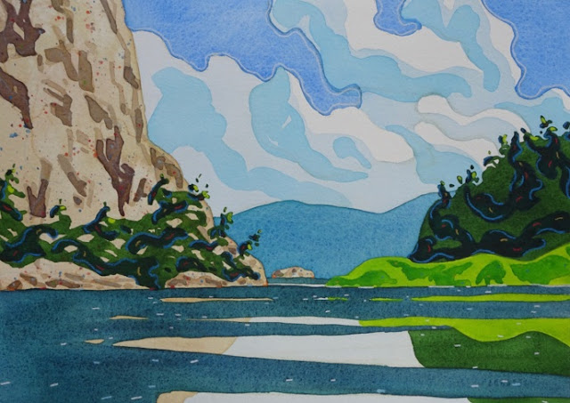 Barbara Muir Paints: Powerful influences in my art -- Gill Cameron