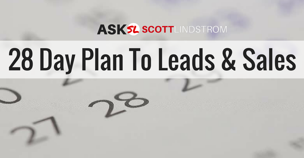 28 days to leads and sales ~ Empowering & Inspiring Others