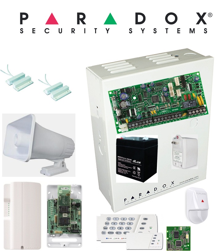 VAZTEK: KIT ALARMA PARADOX