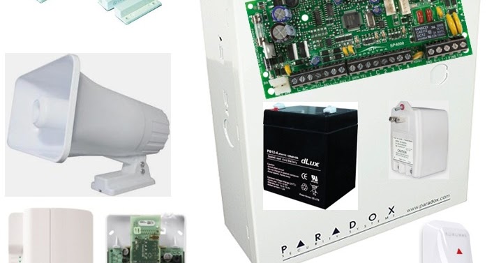 VAZTEK: KIT ALARMA PARADOX