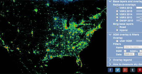 Maps Mania: The 2016 Global Light Pollution Map
