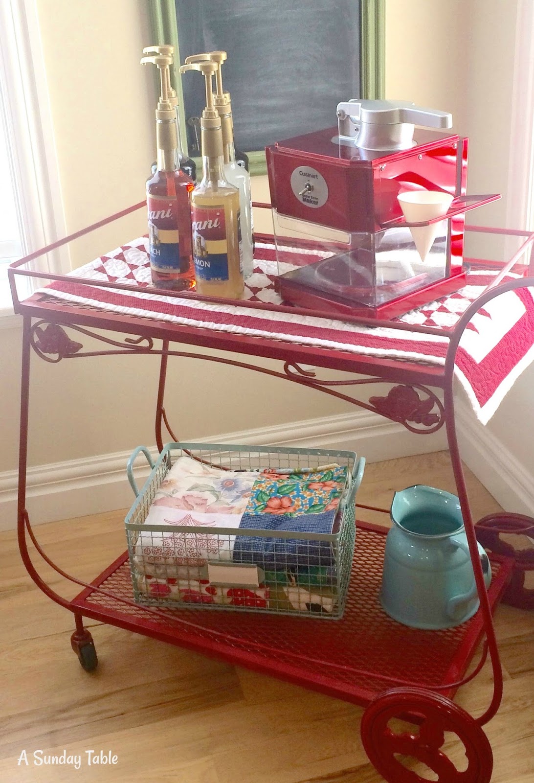 A Sunday Table: Trolley Carts