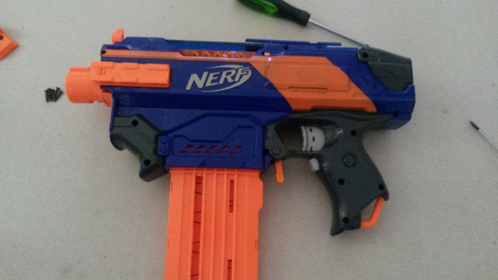 Outback Nerf: BlasterTech Parts: Rapidstrike Mag Release, 5kg Elite ...