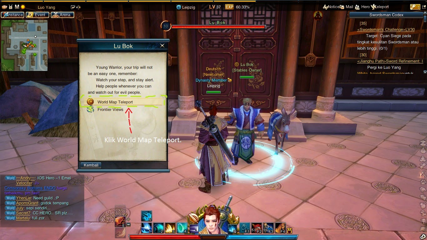 World Map Teleport Tutorial ~ Max-JD Tutorial