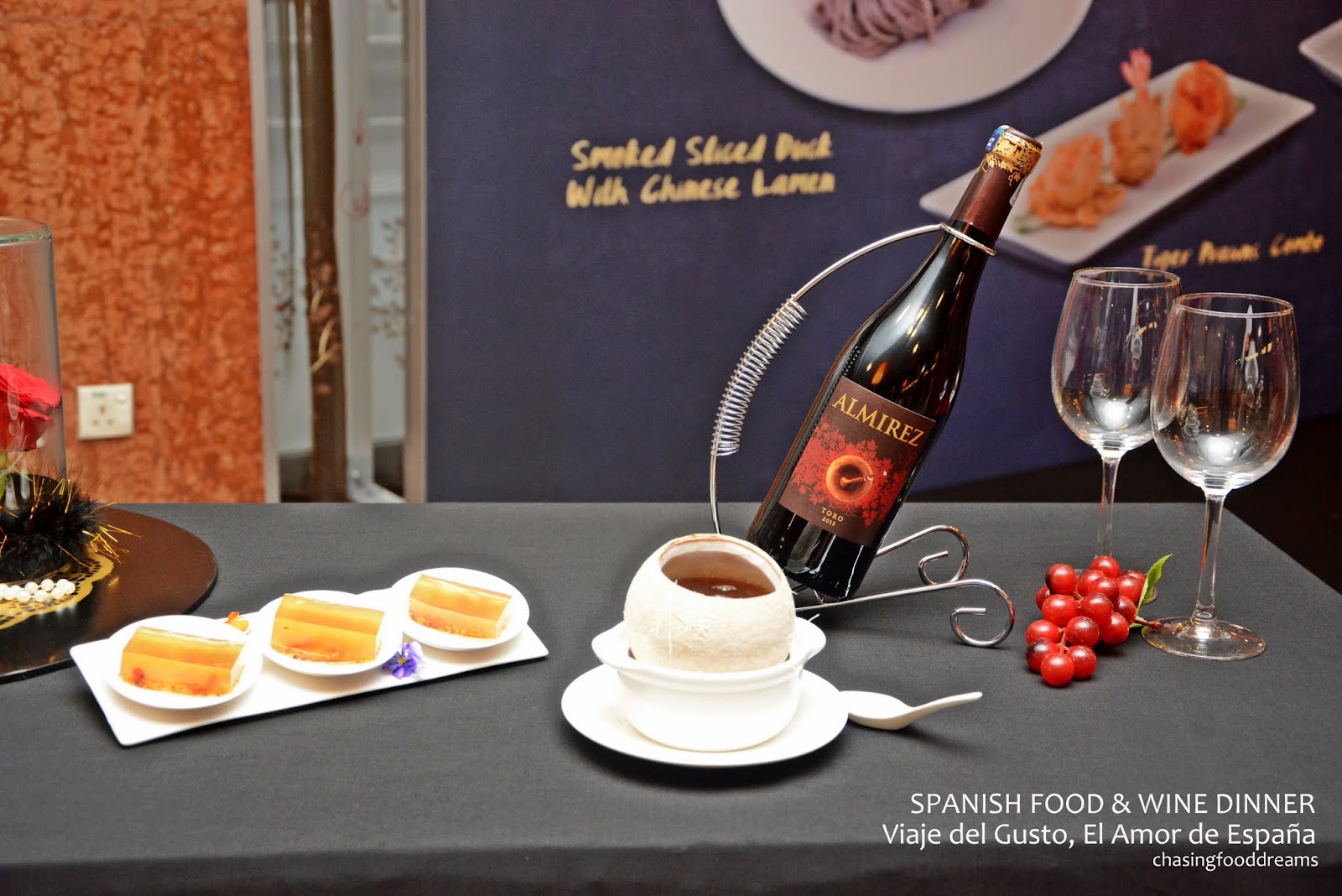 CHASING FOOD DREAMS: Spanish Wine and Dine Dinner @ Oversea Restaurant PJ