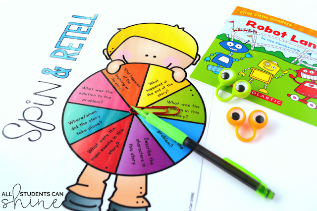 Guided Reading - Comprehension Skills - All Students Can Shine