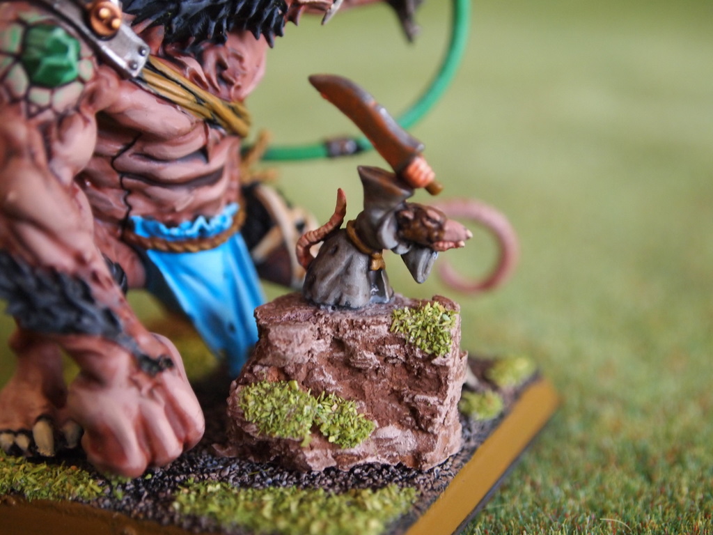 The Chattering Horde: How to Paint Skaven Rat Ogres (Island of Blood).