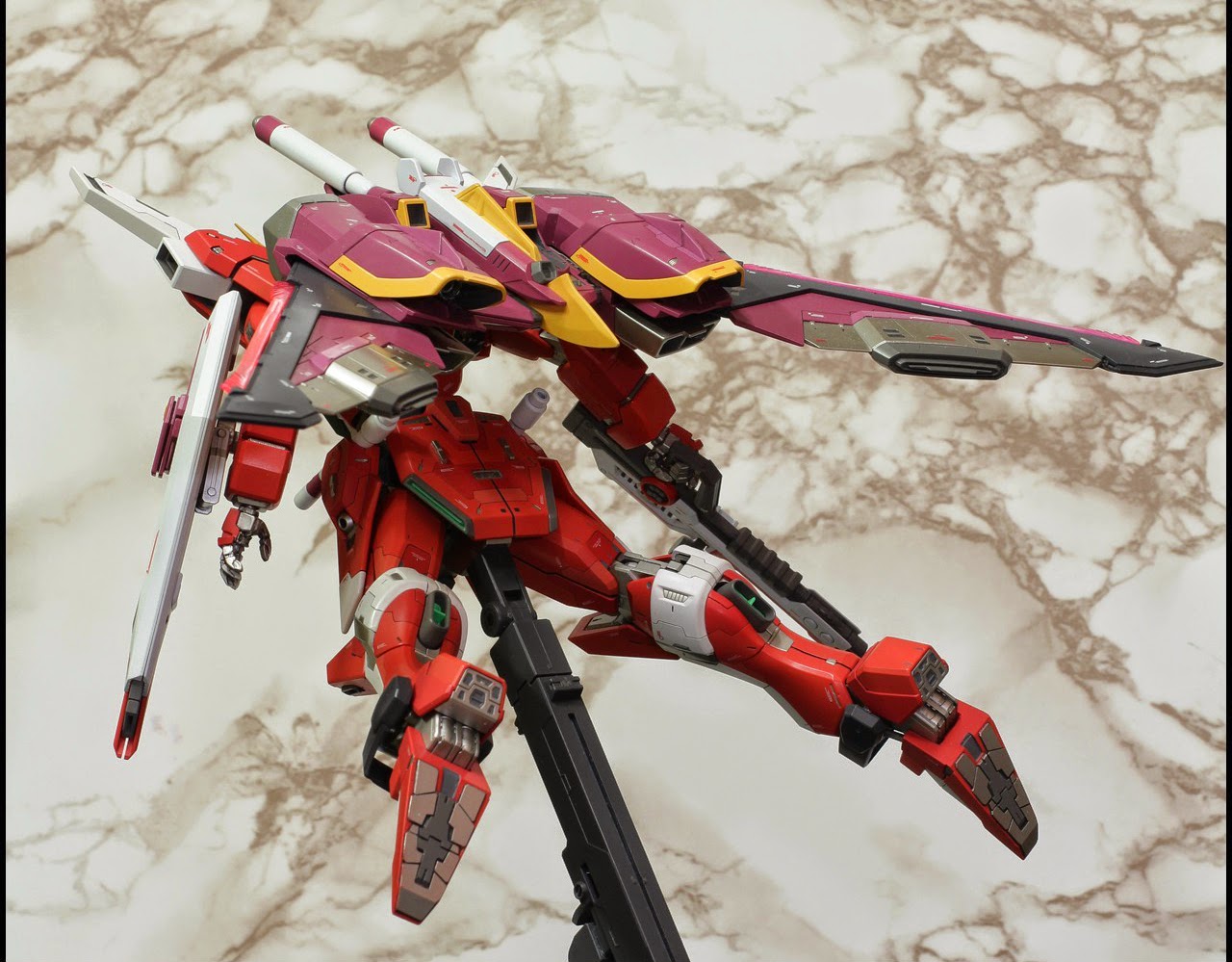 Custom Build: MG 1/100 Infinite Justice Gundam "Improved"