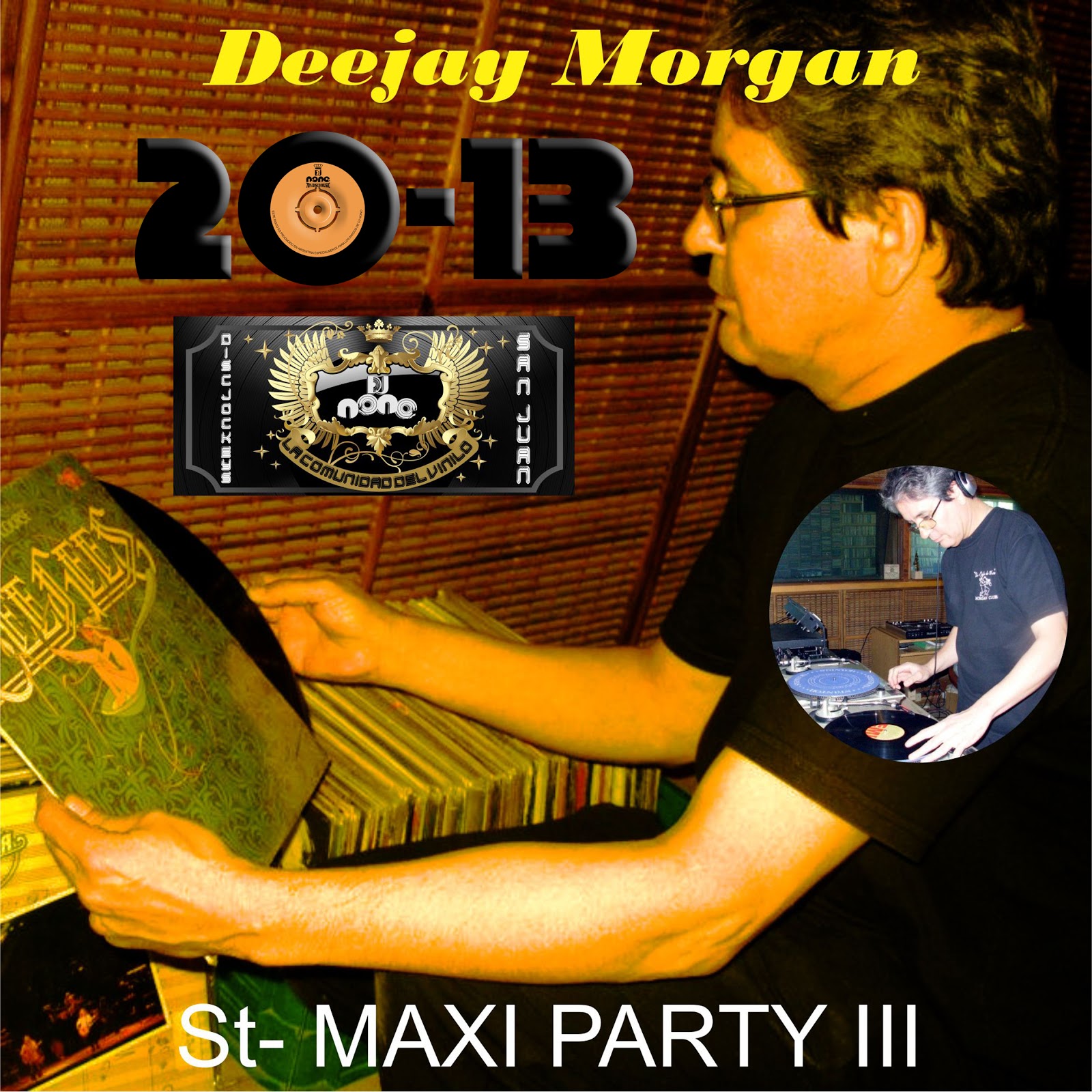 La Comunidad Del Vinilo: St- MAXI PARTY III - DJ Morgan