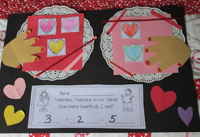 Classroom Freebies Too: Valentine, Valentine In My Hands... How Many ...