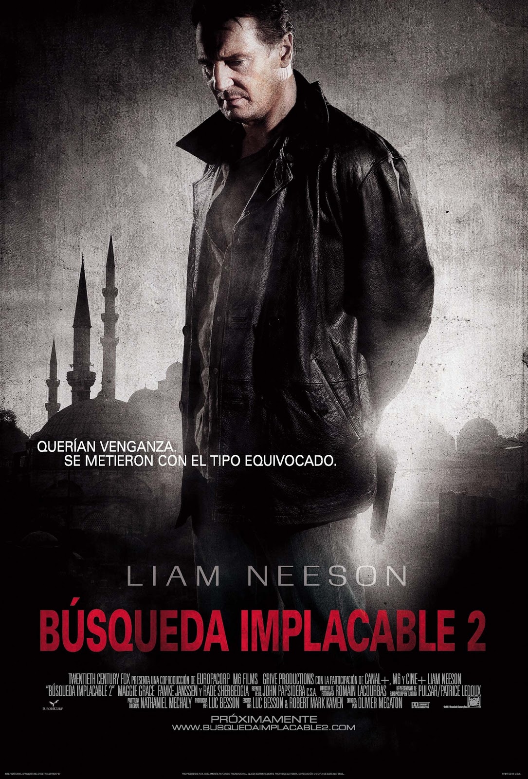 Reseña: Búsqueda Implacable 2 4DX-2D (Taken 2 4DX-2D) | SÓLO SANGRONS