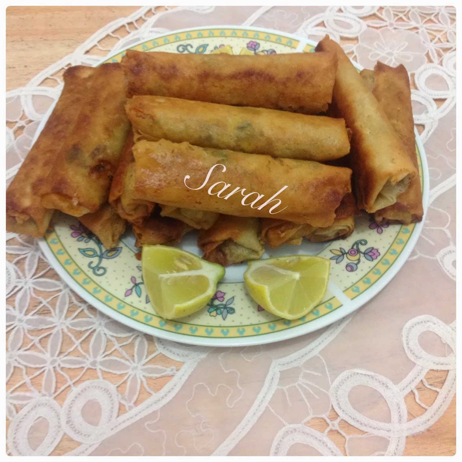 BOURAK DE POISSON ET LÉGUMES