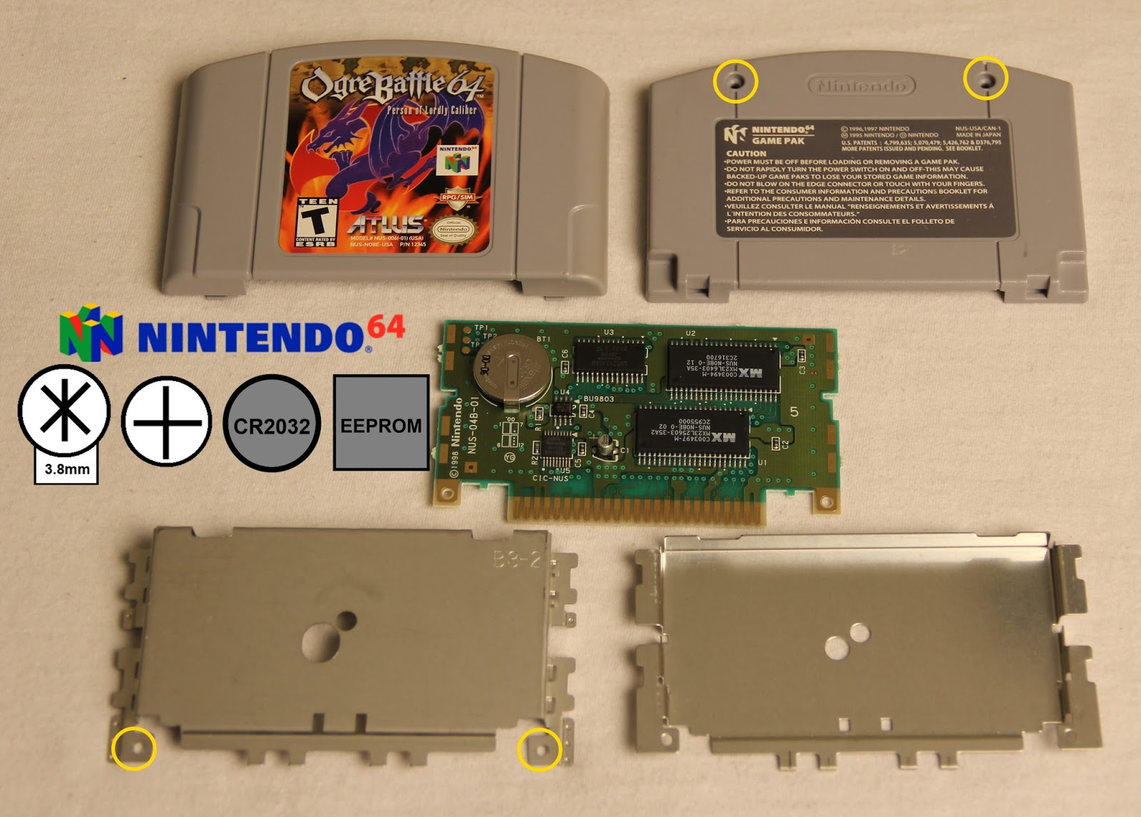 Inside n64 cartridge online