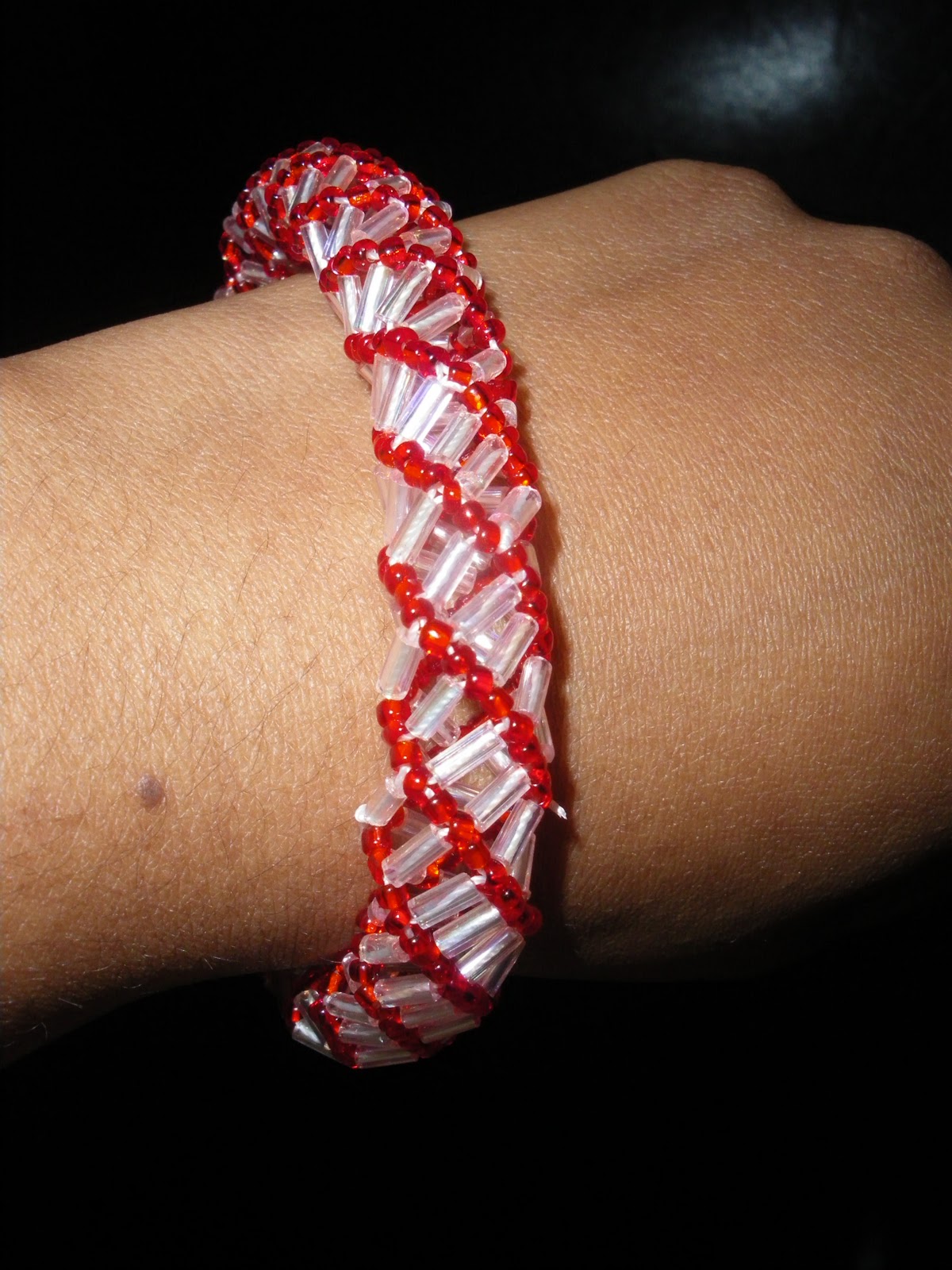 Azeema's handmade jewelry: Russian spiral bracelet