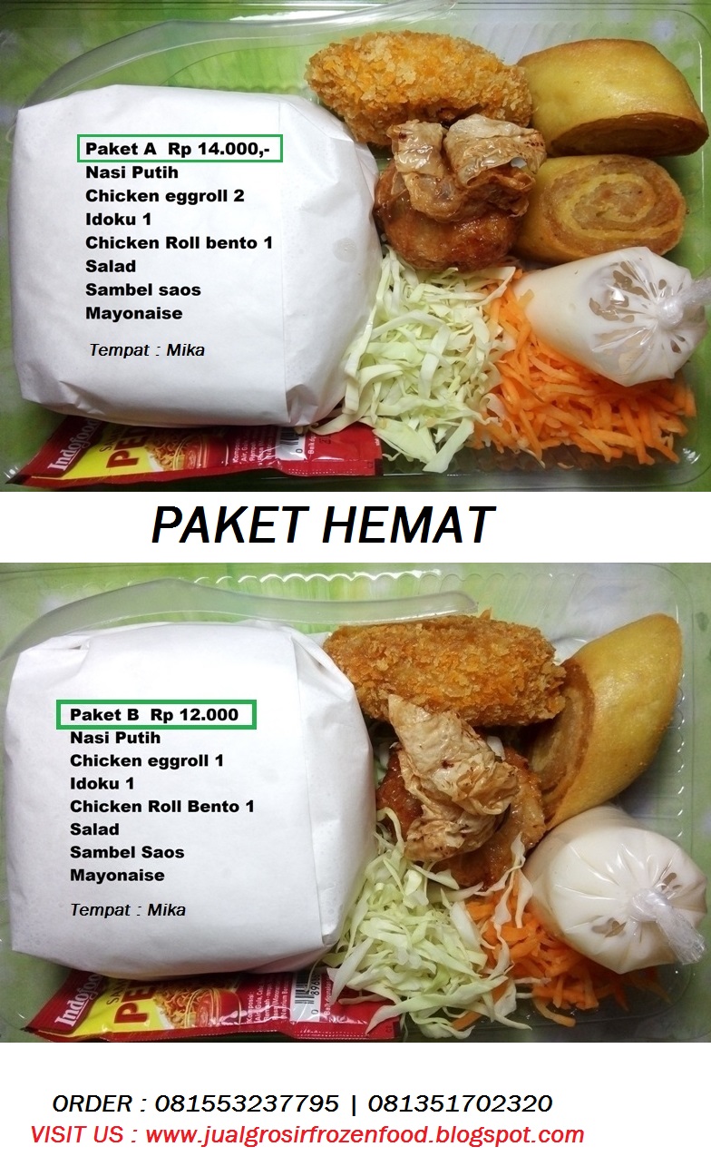 PAKET BENTO ~ FINE FROZEN FOOD