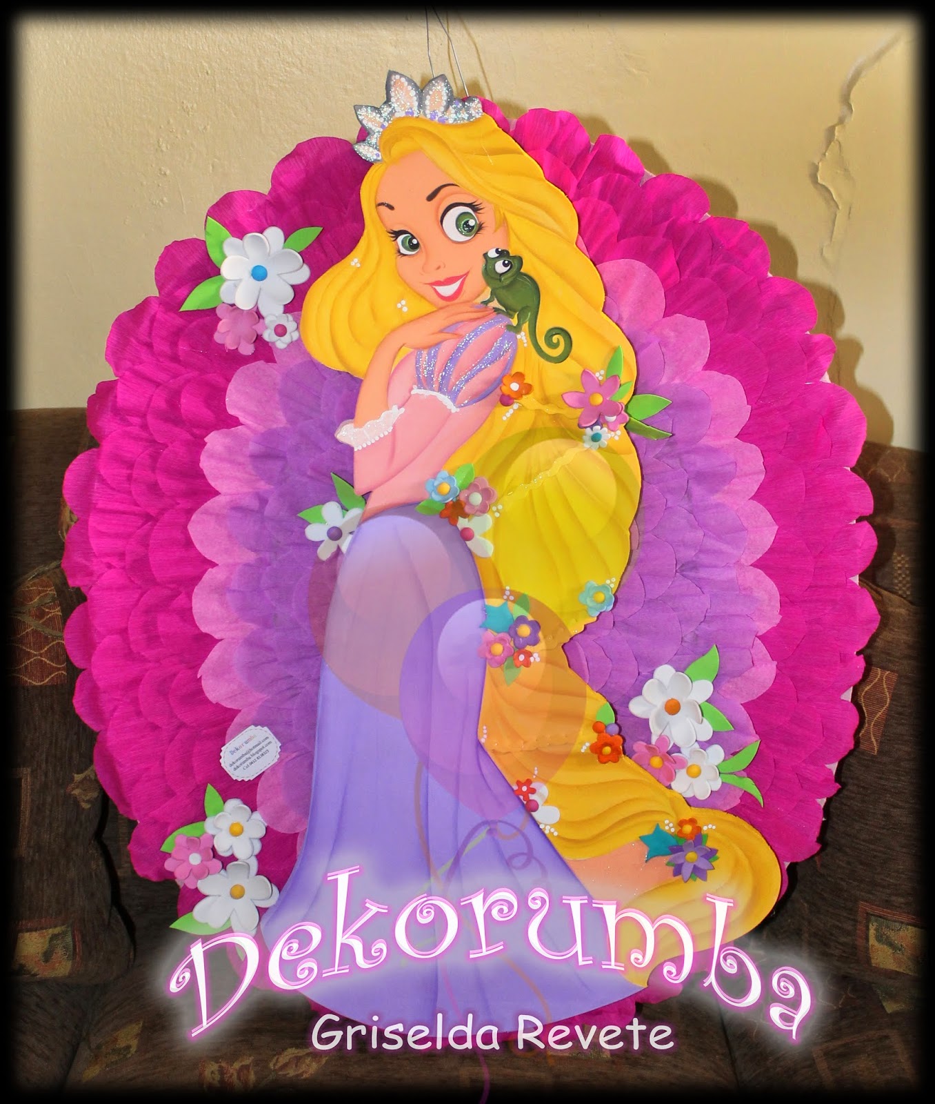 Piñata - Rapunzel - Dekorumba