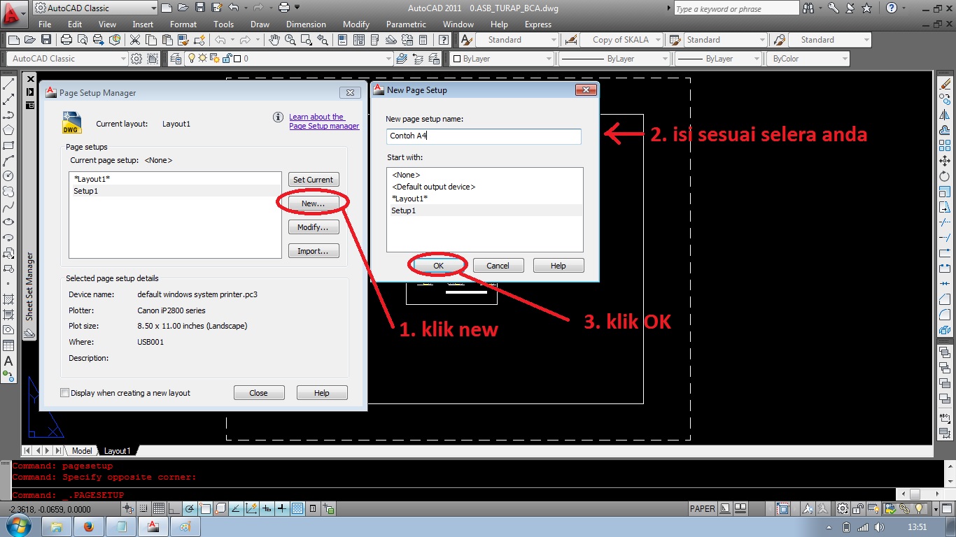 Cara print autocad 2007