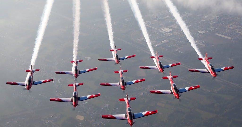 SWISS PC-7 TEAM AIRSHOW SCHEDULE 2018 - Blog Before Flight - Aerospace ...