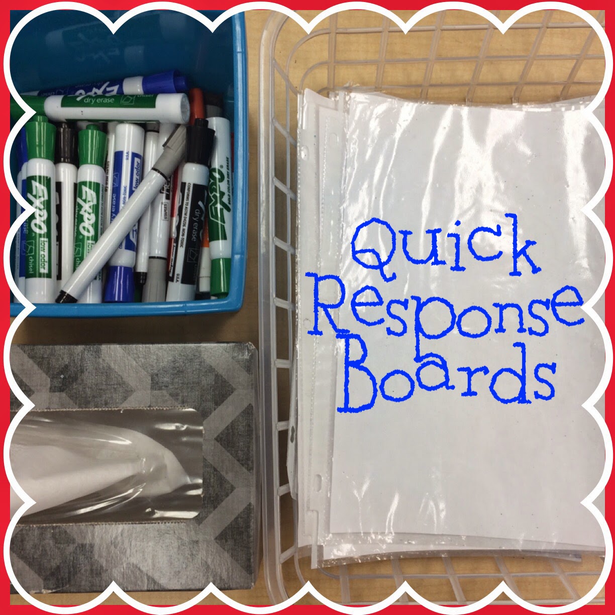{Inexpensive} Quick Response Boards - Your Thrifty Co-Teacher
