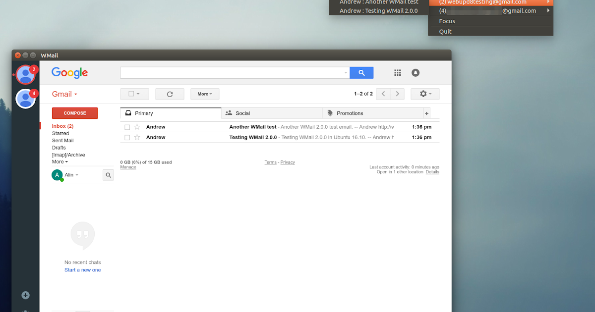 Desktop Gmail Client `WMail` 2.0.0 Stable Released ~ Web Upd8: Ubuntu / Linux blog