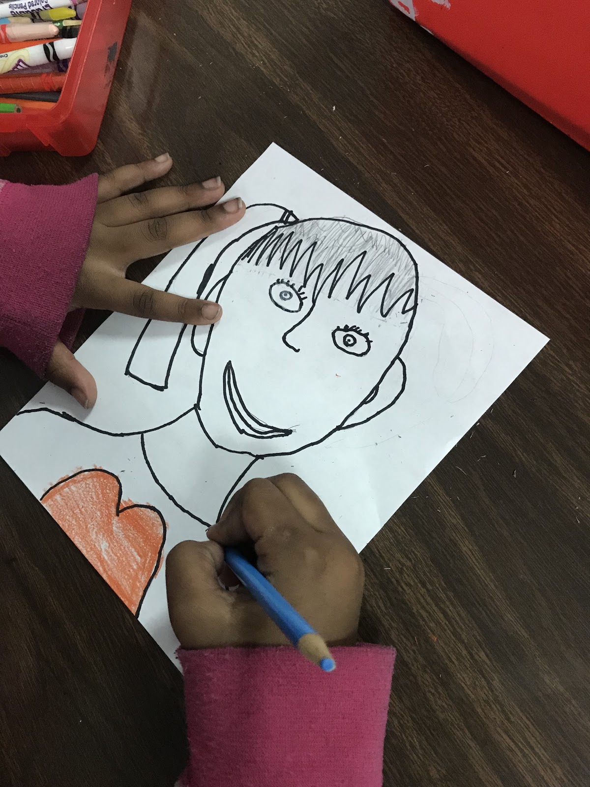 Elements of the Art Room: 1st & 2nd Grade Self Portraits