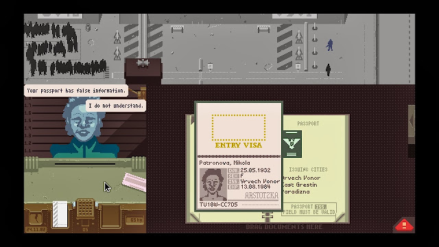 Papers, Please Review