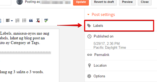 Paano Gumawa ng Blog: Ano ang Labels sa Blogger at Paano ito Gamitin?