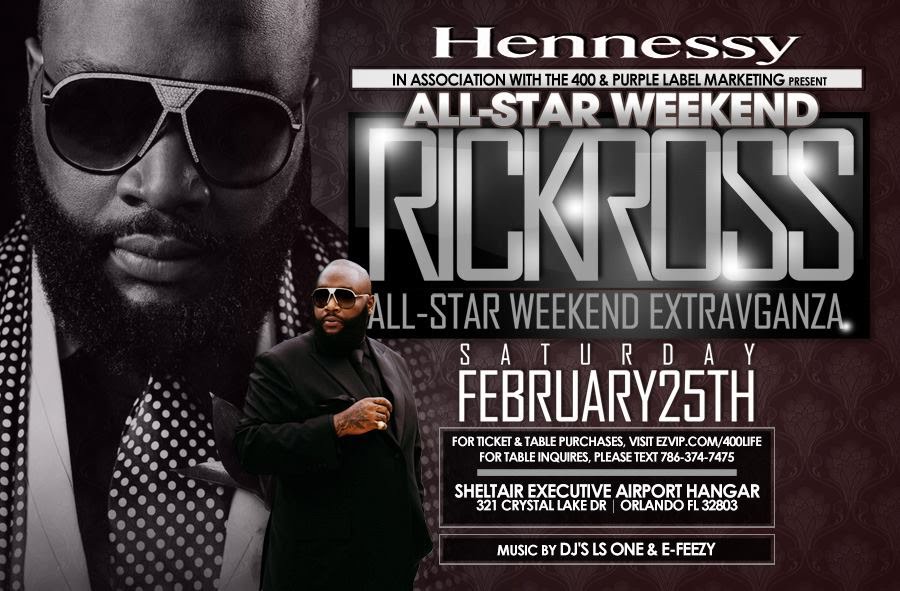 RICK ROSS NBA ALL STAR 2012 WEEKEND – G5 STRATEGY MEDIA