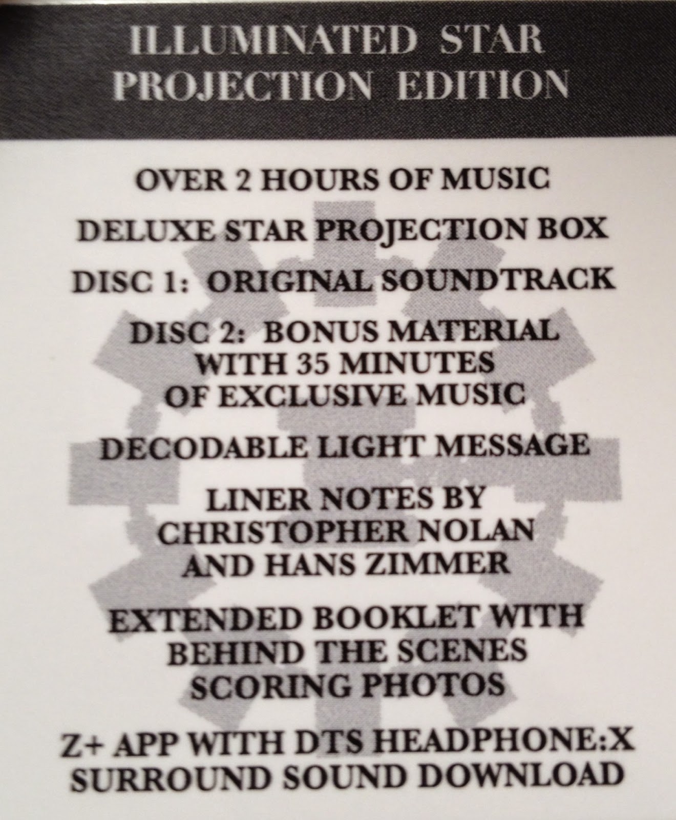 The 52 Project - 2015: Week 2: Hans Zimmer - Interstellar - Illuminated ...