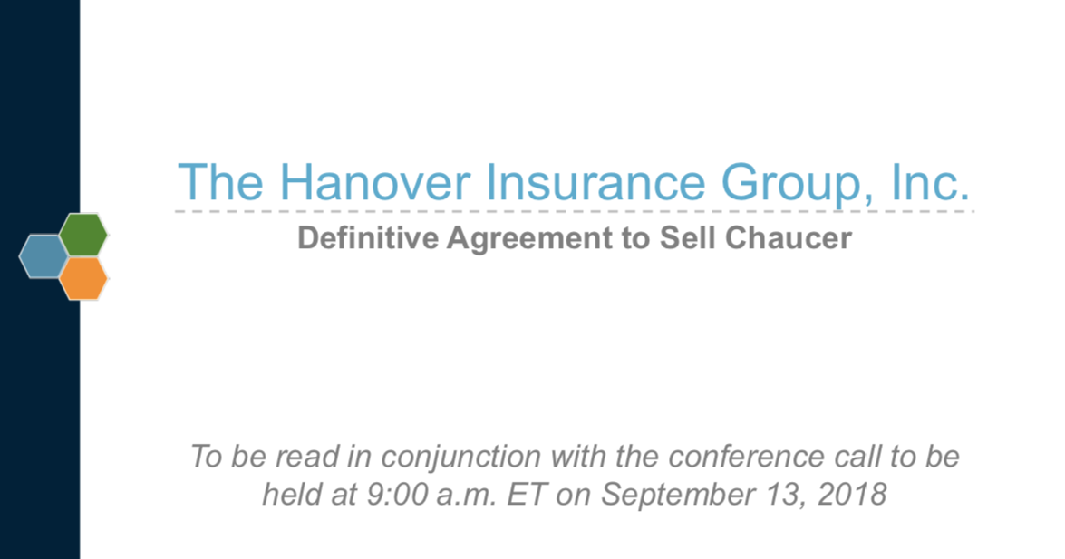 Hanover Insurance Group vai vender unidade especializada para a China ...