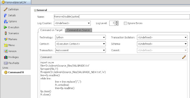 Jython Scripts ~ Oracle Data Integrator Jython Scripts ~ Oracle Data Integrator