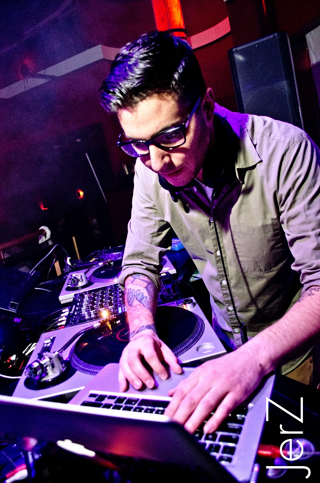 Dirty Jerz Images Photography: DJ Rick Rude at Lava