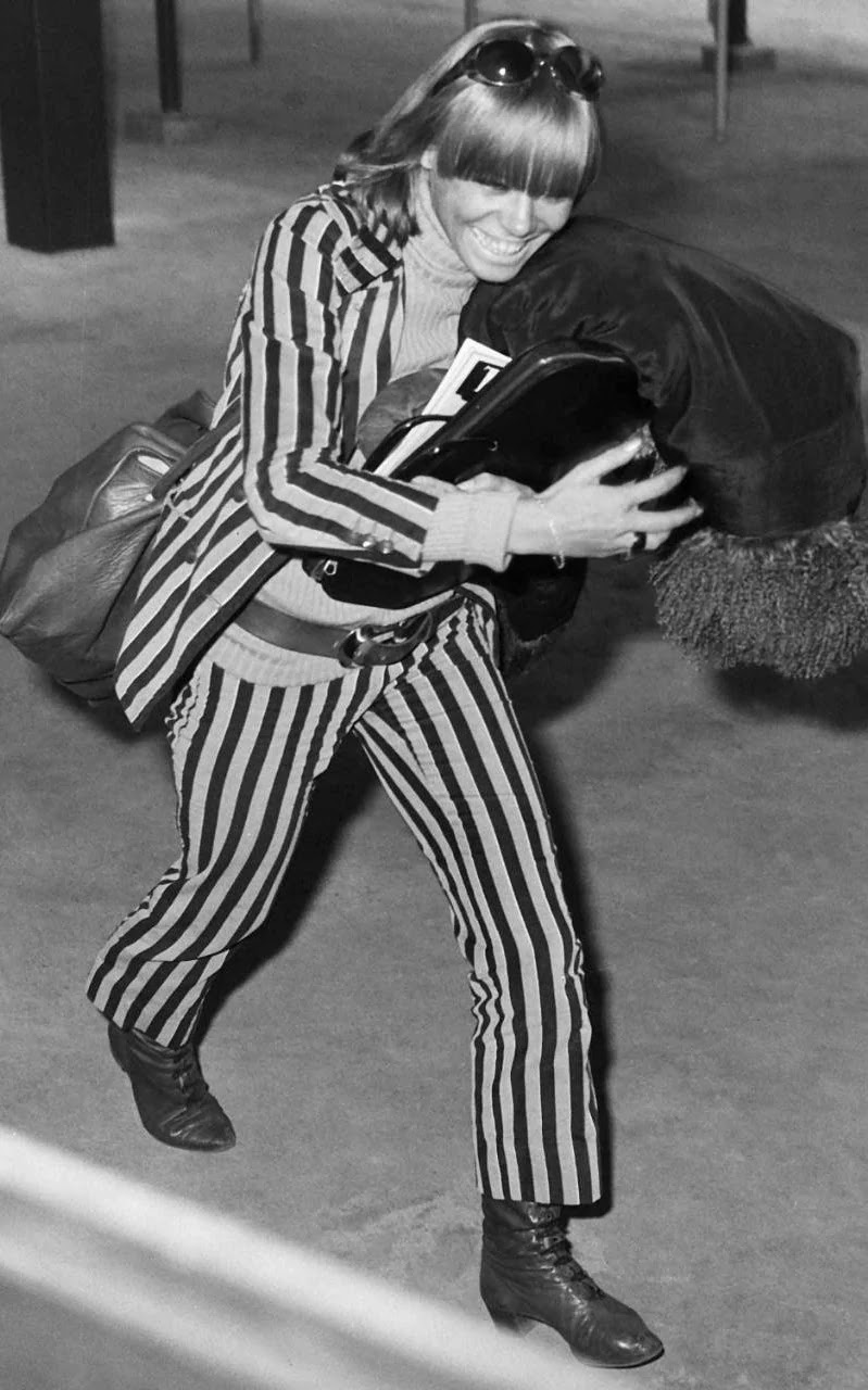 DRAGON: Look back at Anita Pallenberg's most stylish looks of all time