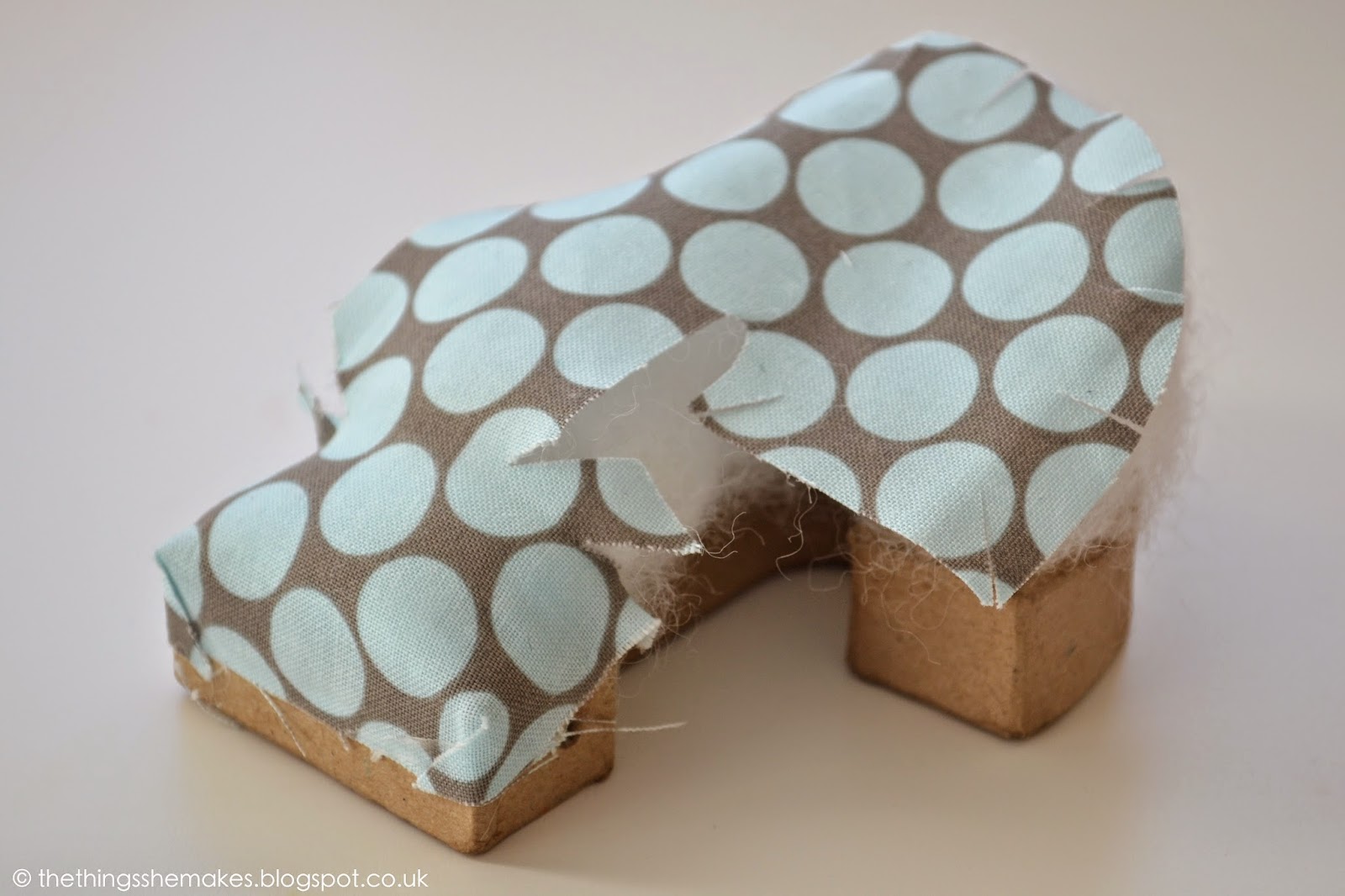 How to Make Padded Letters | The Things She Makes