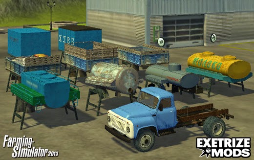 FS13 - Gaz 53 Pack - EXT Mods