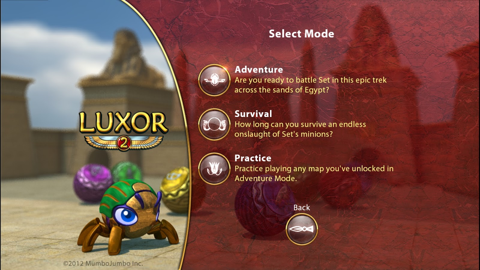 Girly Side of Gaming: Luxor 2 HD: The ultimate time killer